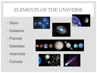 The universe part 1 | PPTX