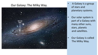 The universe 3ºprimary | PPTX