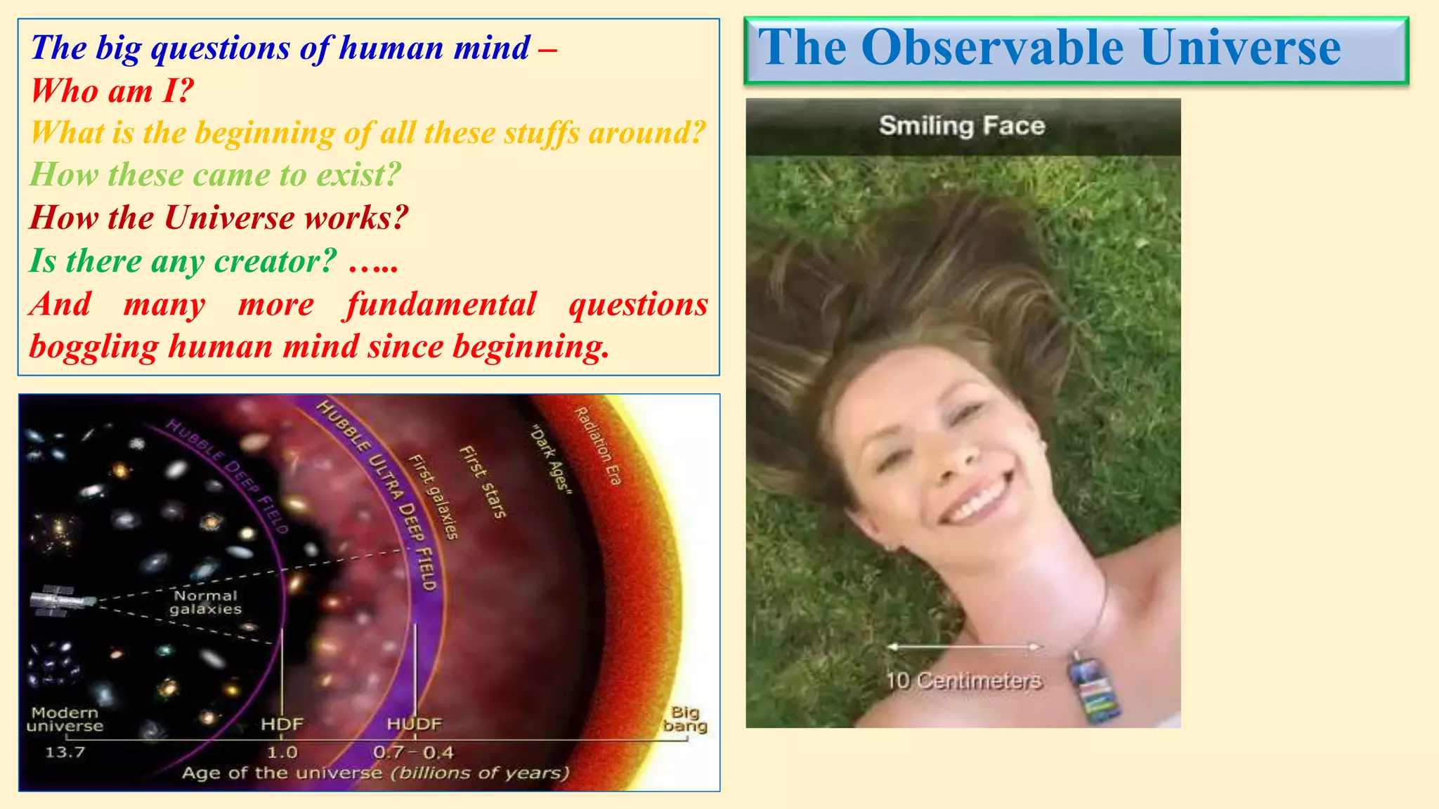 The universe & mathematical cosmology | PPTX
