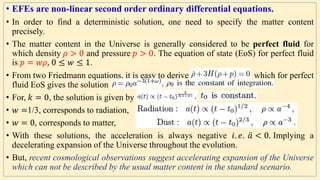The universe & mathematical cosmology | PPTX