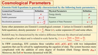 The universe & mathematical cosmology | PPTX