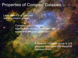 The Universe's Good Neighbors: Compact Groups | PPT