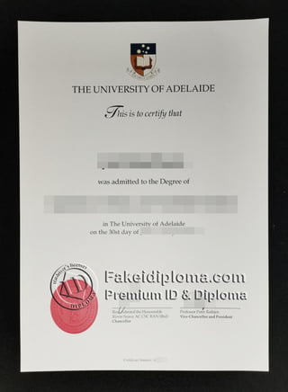 The University of Adelaide degree | PDF