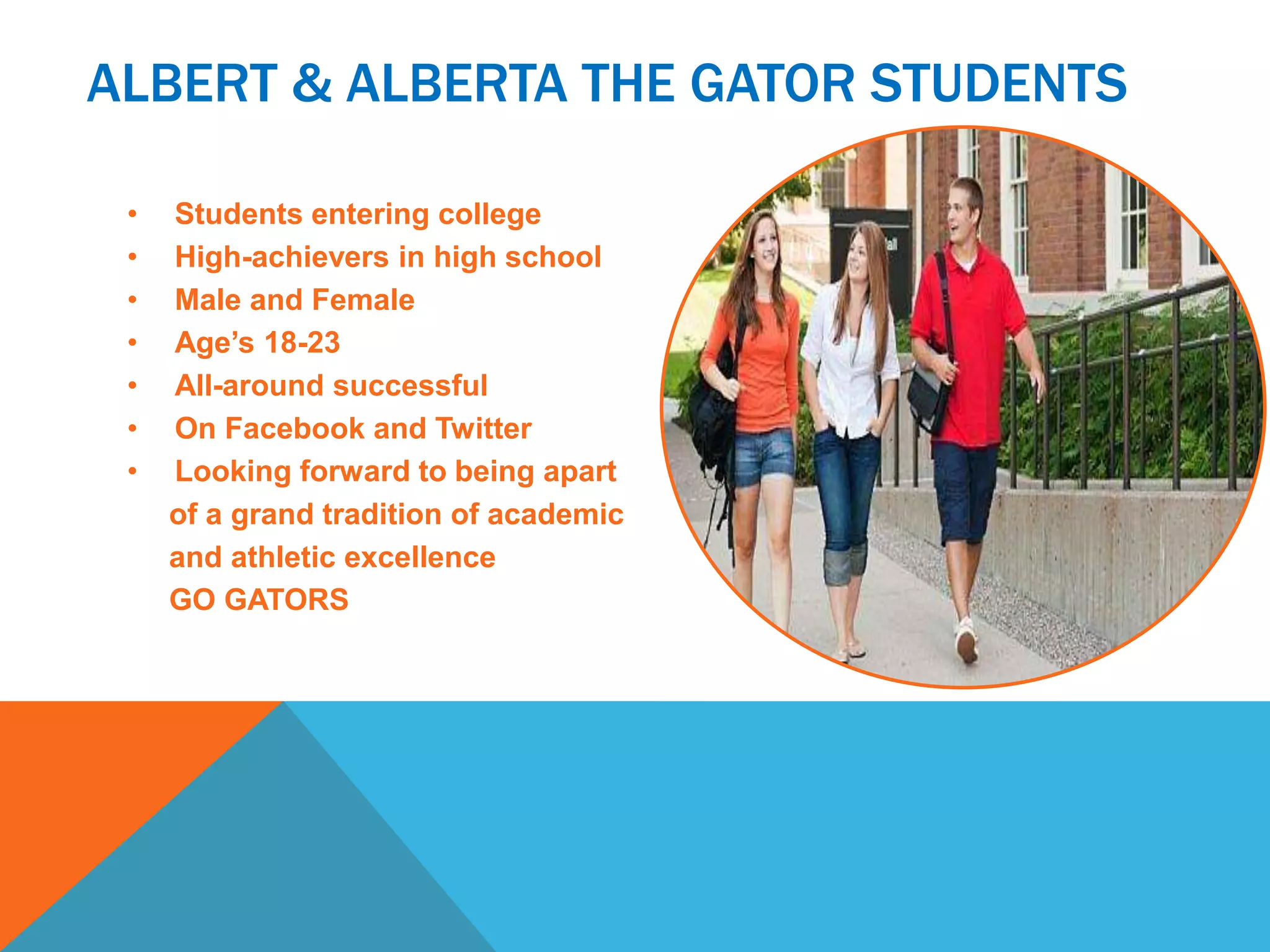 The University of Florida Student Persona | PPT