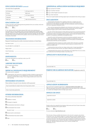 The university of kansas brochure | PDF