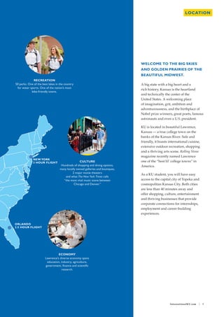 The university of kansas brochure | PDF