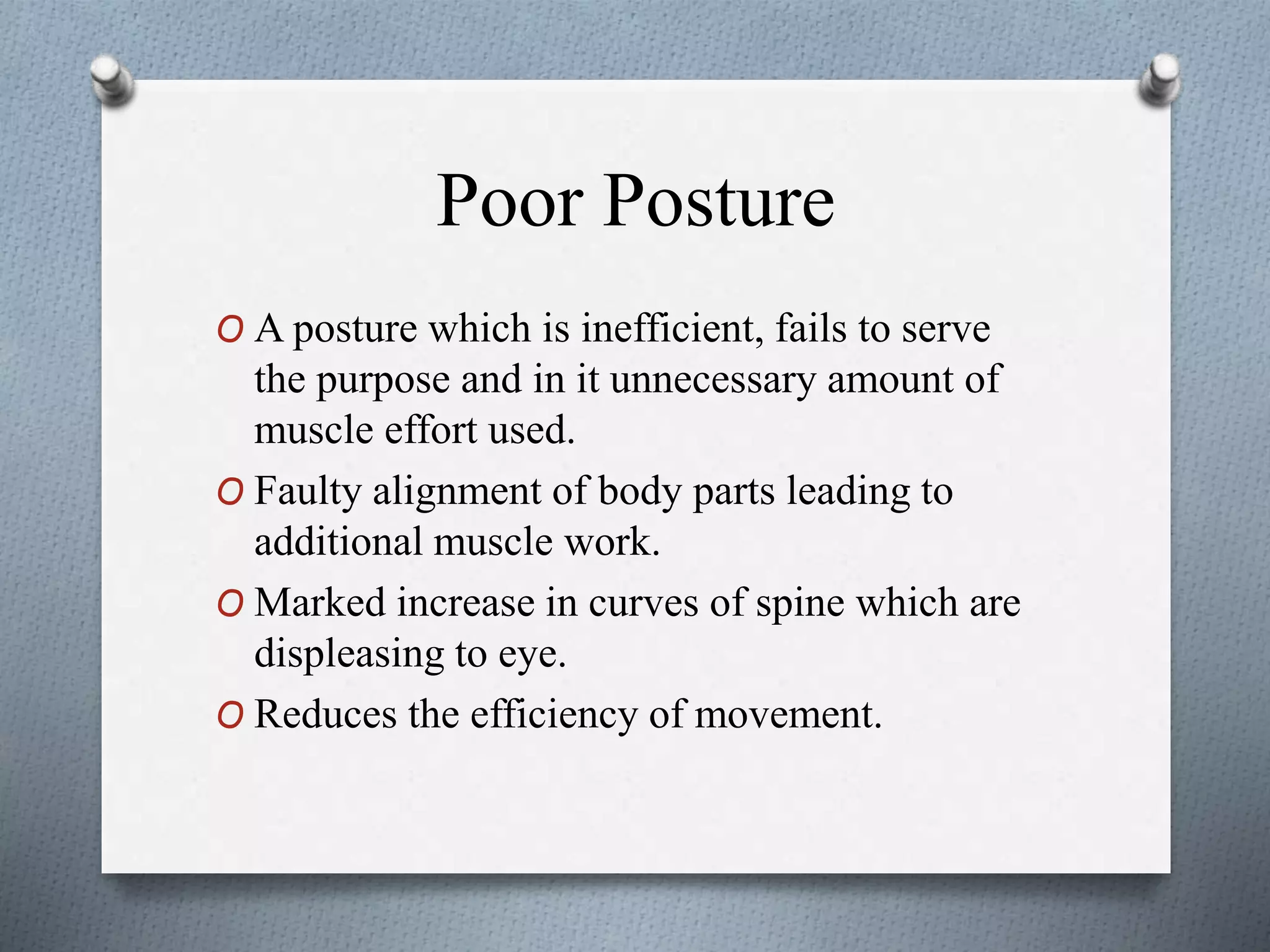 Posture | PPTX