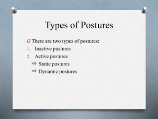 Posture | PPTX
