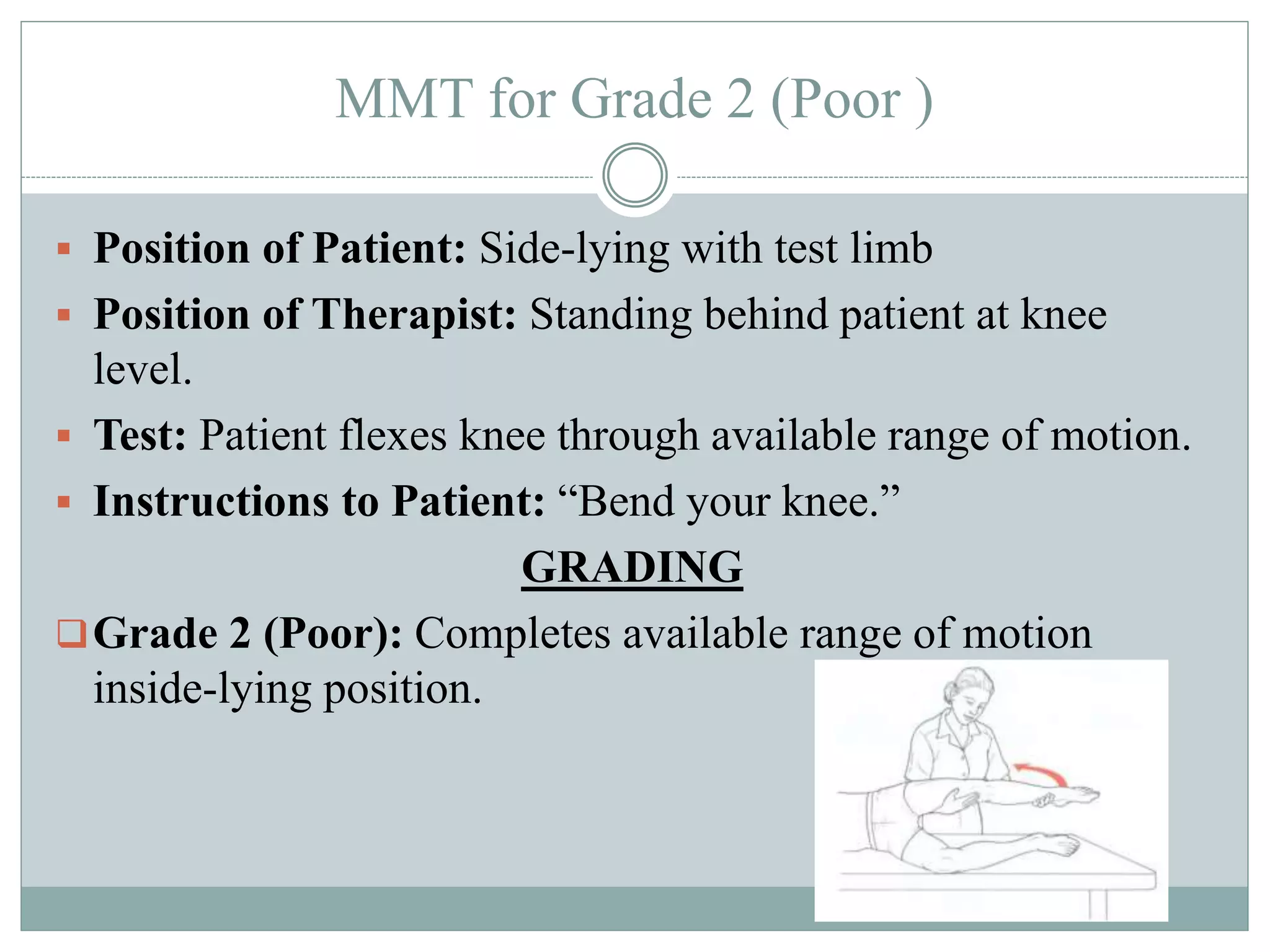 MMT for knee | PPTX
