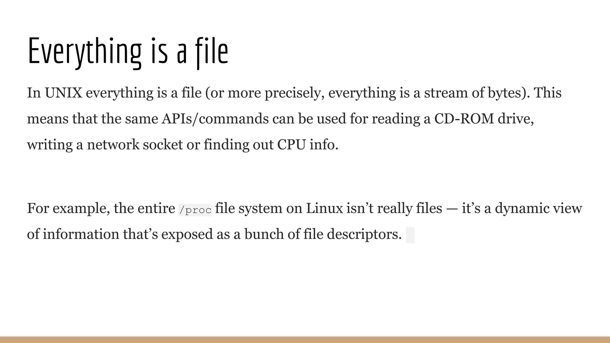 The UNIX philosophy | PPTX