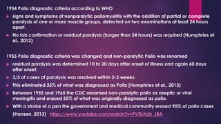 The unknown facts of polio | PPTX