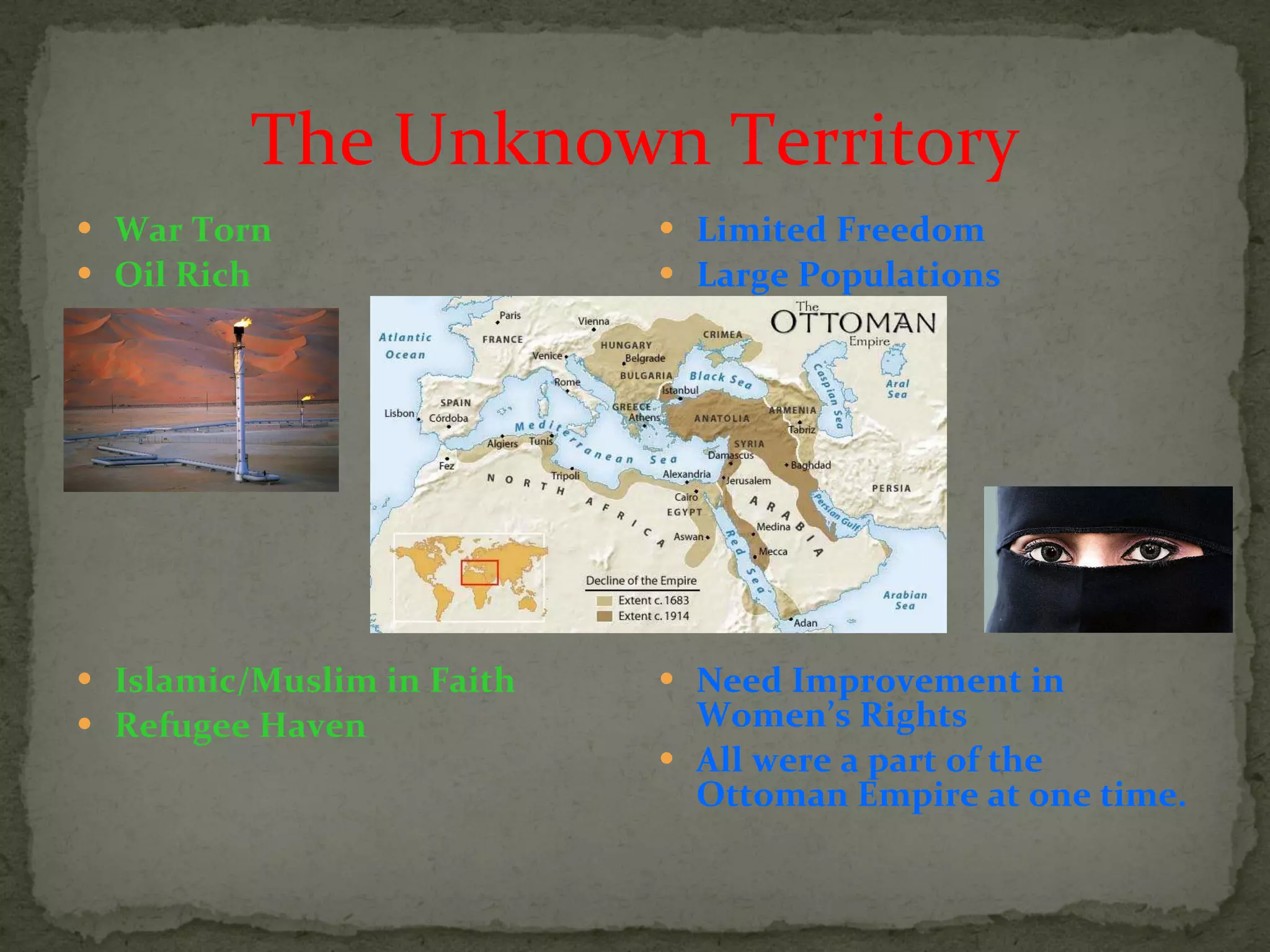 The Unknown Territory | PPT