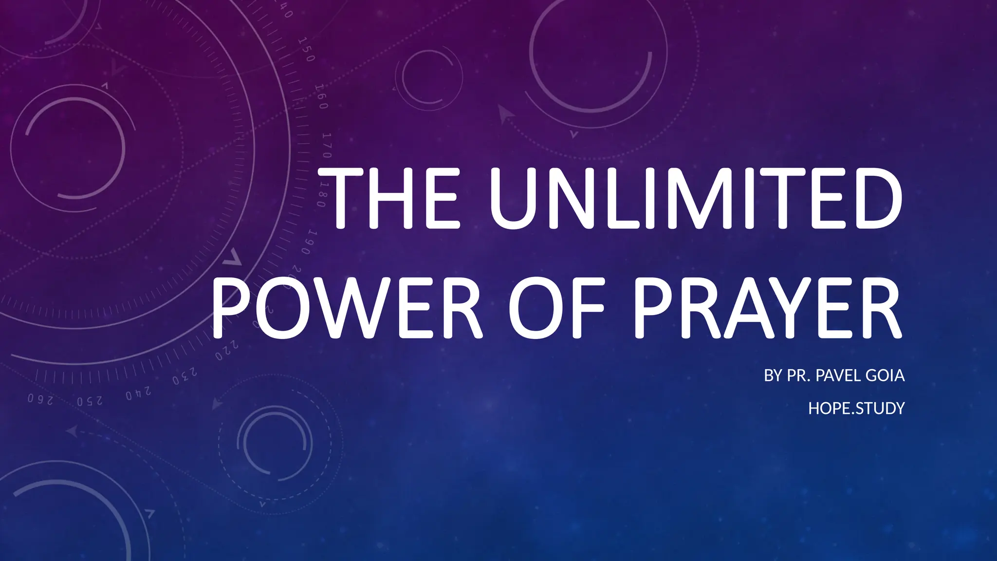 THE UNLIMITED POWER OF PRAYER MODULE 2.pptx