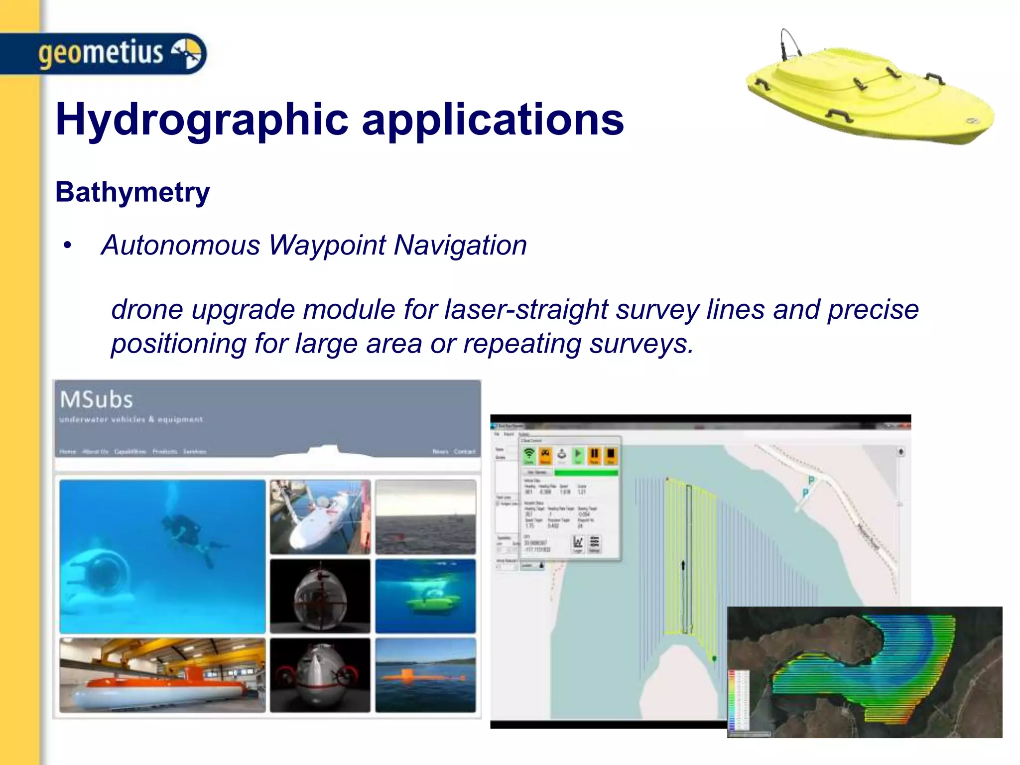 The unmanned system in hydrographic applications (Z-Boat) | PPTX