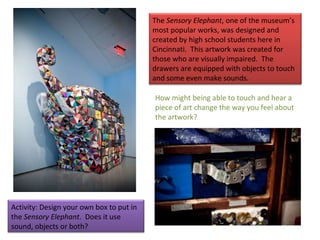 CAC in the Classroom: UnMuseum | PPT