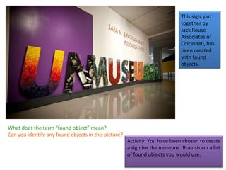 CAC in the Classroom: UnMuseum | PPT