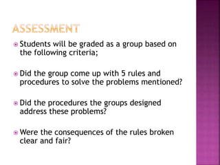 The Unruly Classroom | PPT