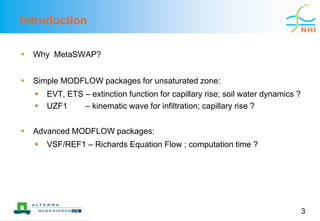 DSD-INT 2017 The unsaturated zone MetaSWAP-package, recent developments - Van Walsum | PPT