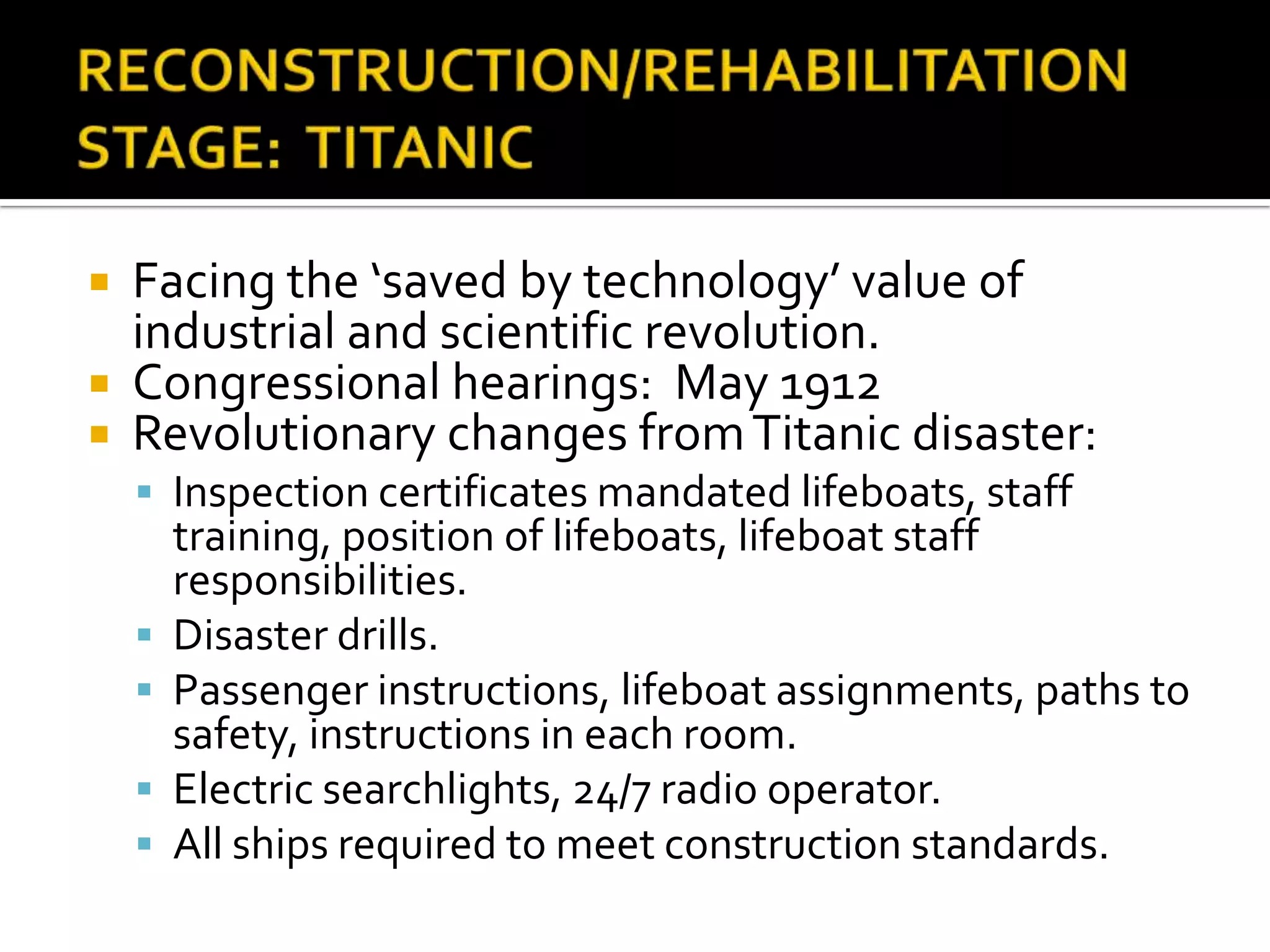 The Unsinkable Titanic: What the TItanic Taught Us About Disaster ...