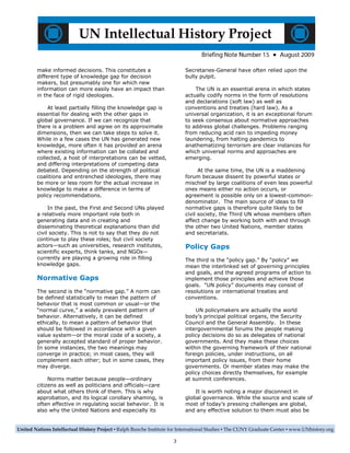 The UN's Role in Global Governance | PDF