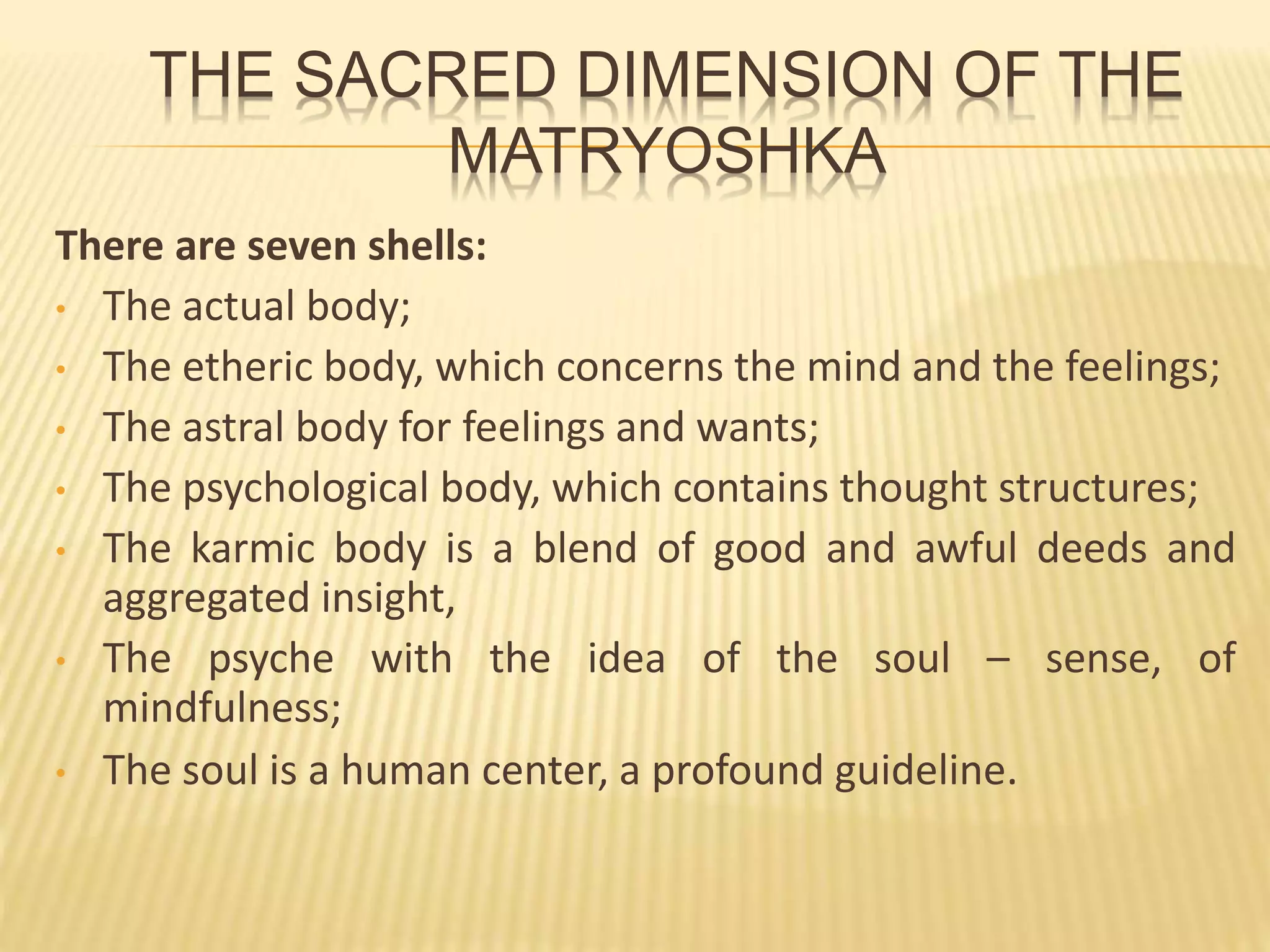 The unusual matryoshkas | PPTX