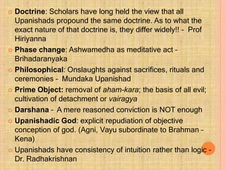 introduction to upanishads | PPTX