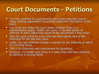 The Uniform Probate Code In Court | PPT