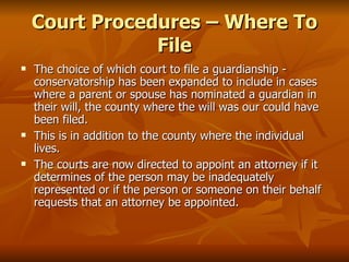 The Uniform Probate Code In Court | PPT