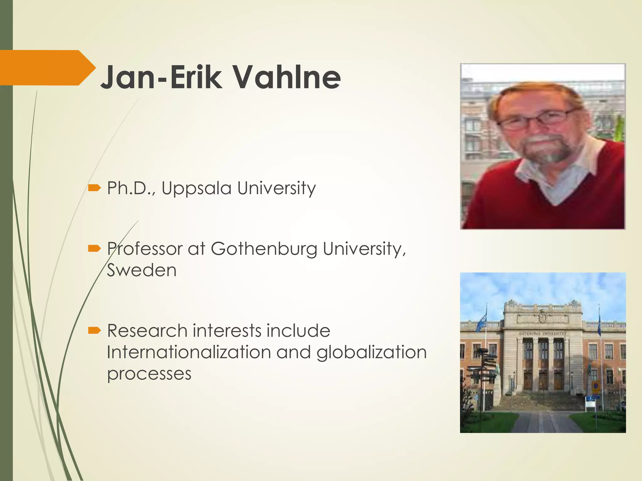 The uppsala internationalization process model revisited | PPTX