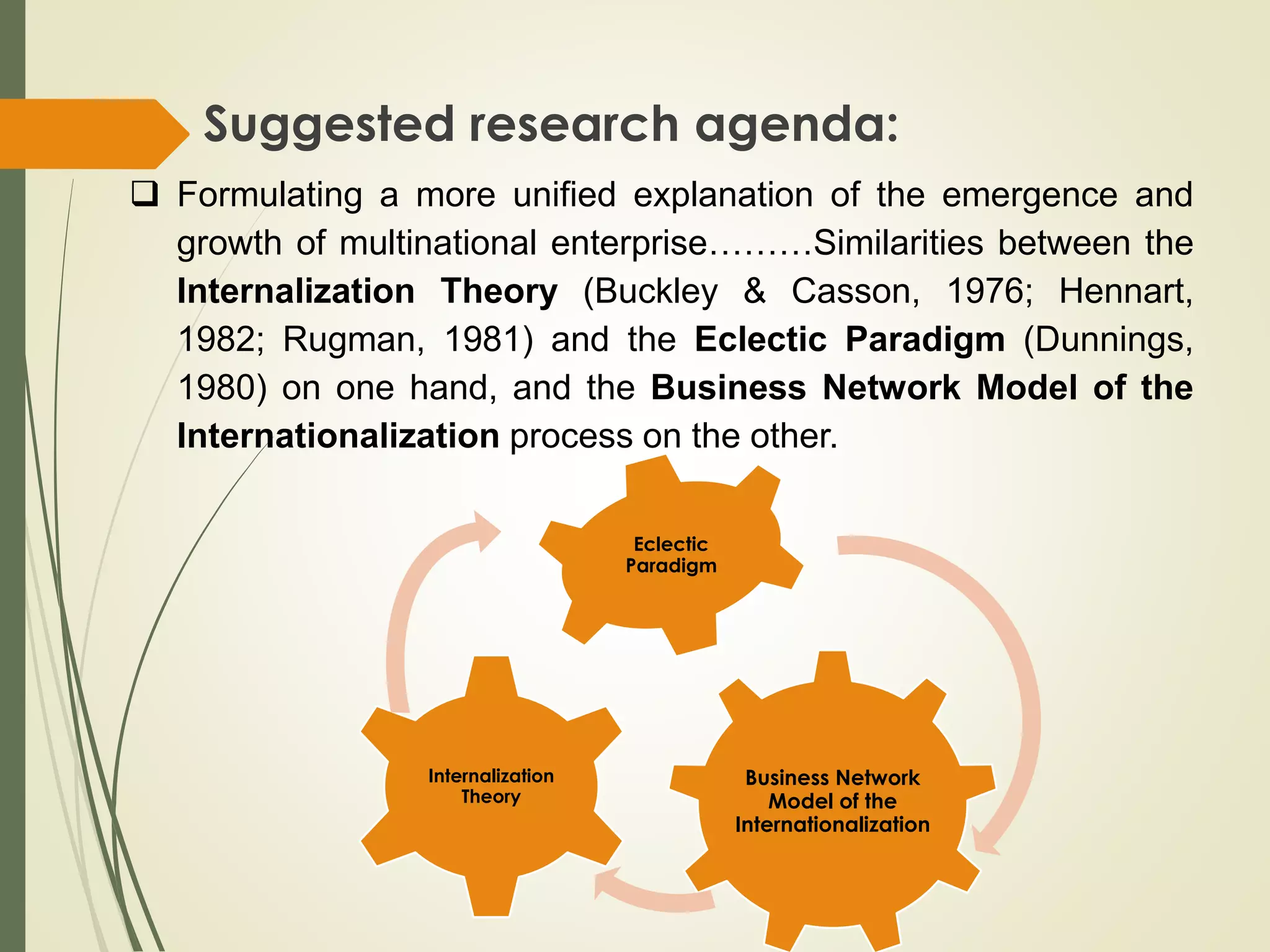The uppsala internationalization process model revisited | PPTX