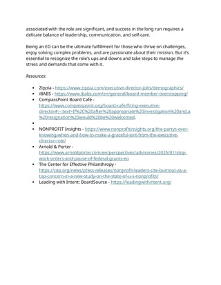 The Ups and Downs of Being an Executive Director.docx