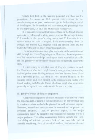 The urban informal sector of pakistan some stylized facts | PDF