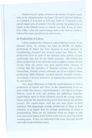 The urban informal sector of pakistan some stylized facts | PDF