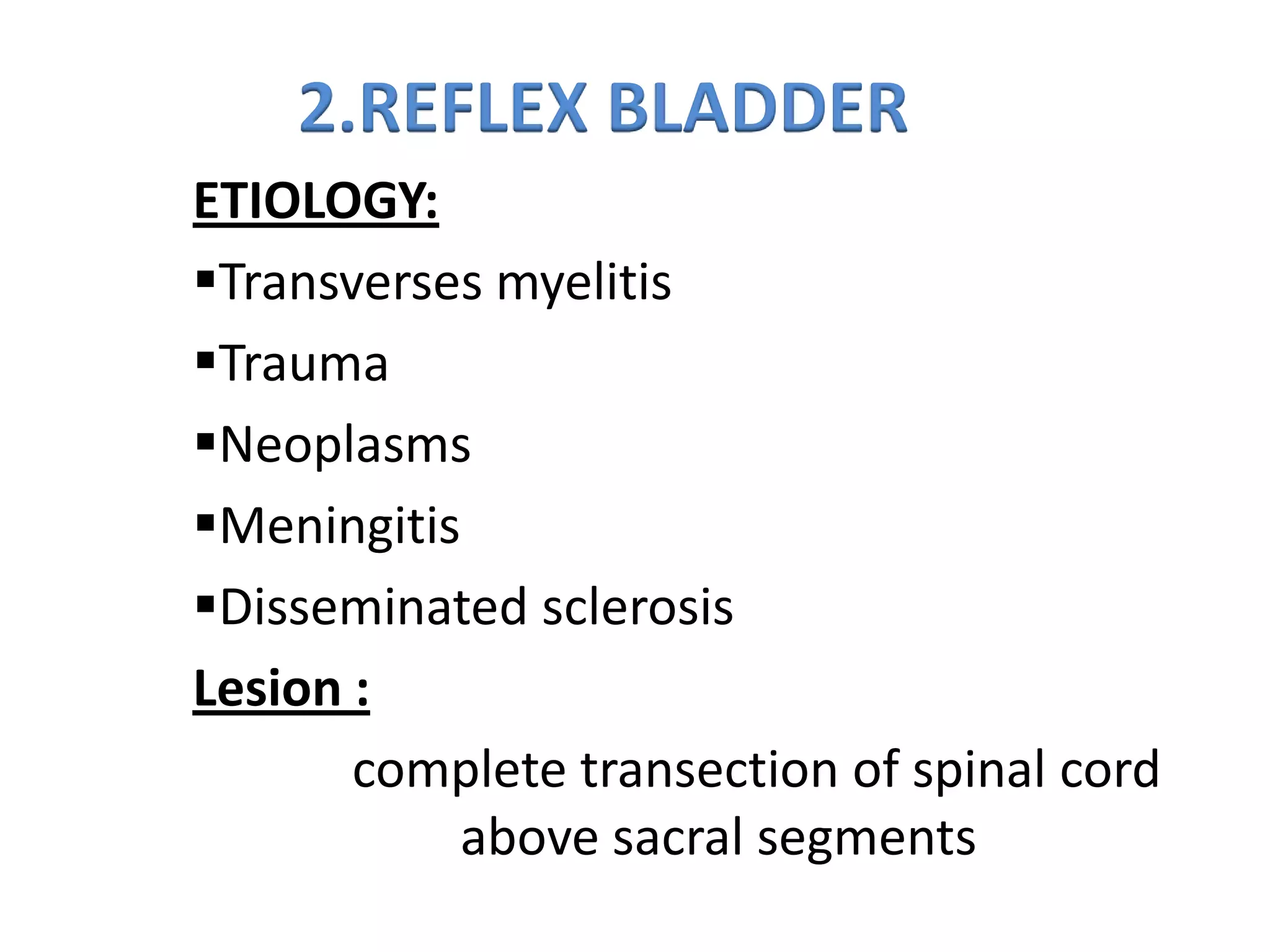 The urinary bladder | PPTX