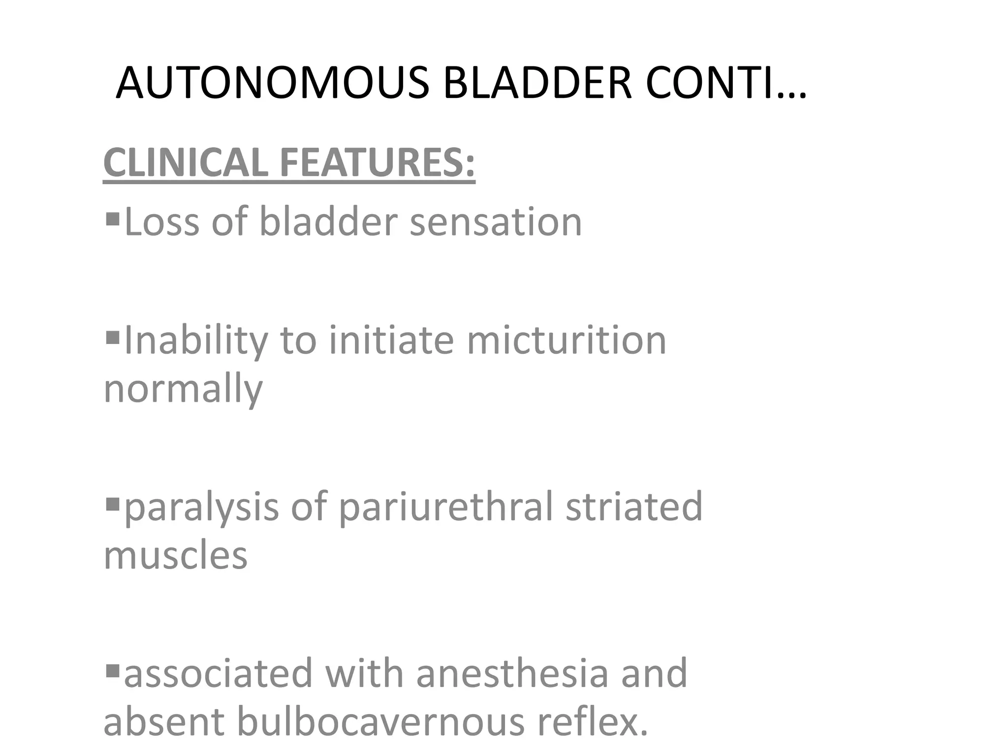 The urinary bladder | PPTX