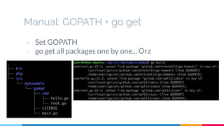 The usage and dependency resolving mechanism of go module | PDF