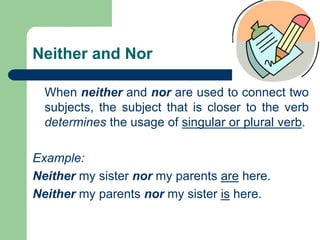 The Usage of Both and And, Not Only and But Also, Either and Or ...