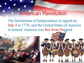 The USA History | PPT