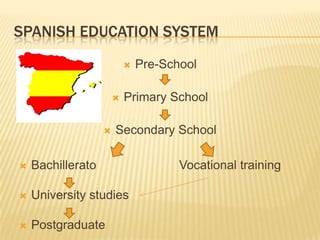 The US and the Spanish Education Systems | PPTX