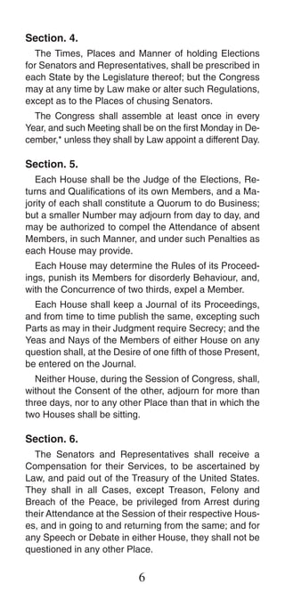 The U.S. Constitution - the Bill of Rights and Amendments 11-27 and the ...