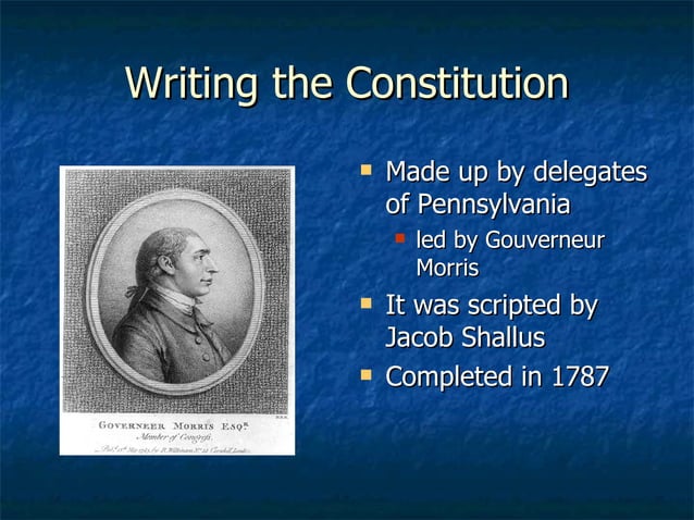 The US Constitution | PPT | Civic affairs | Politics