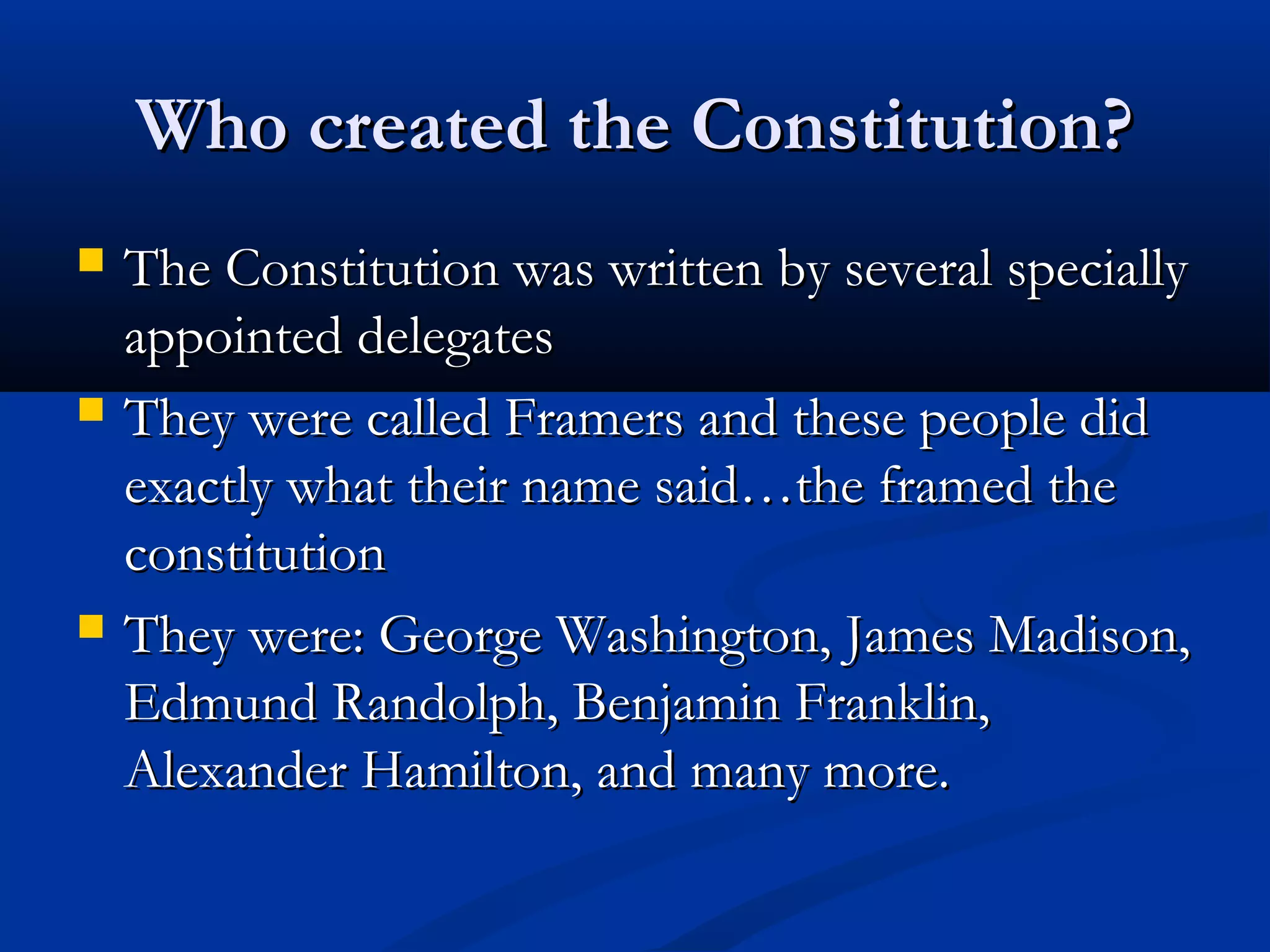 The us constitution power point | PPT | Civic affairs | Politics