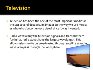 The use and importance of radio waves | PPTX