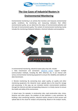 The Use Cases of Industrial Routers in Environmental Monitoring.pdf