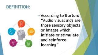 The use of audio visual aids | PPTX