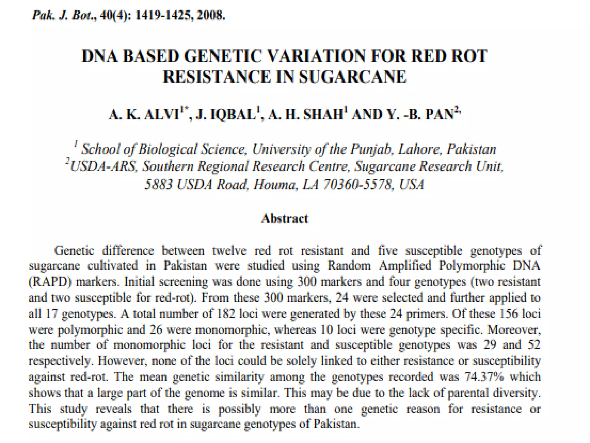 The use of biotechnology for conservation and utilization of plant genetic resources | PDF