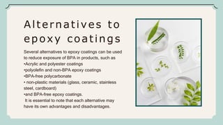 THE USE OF BPA IN CANNED FOOD .pptx