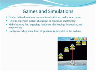 The Use Of Computer Simulation And Gaming To | PPT