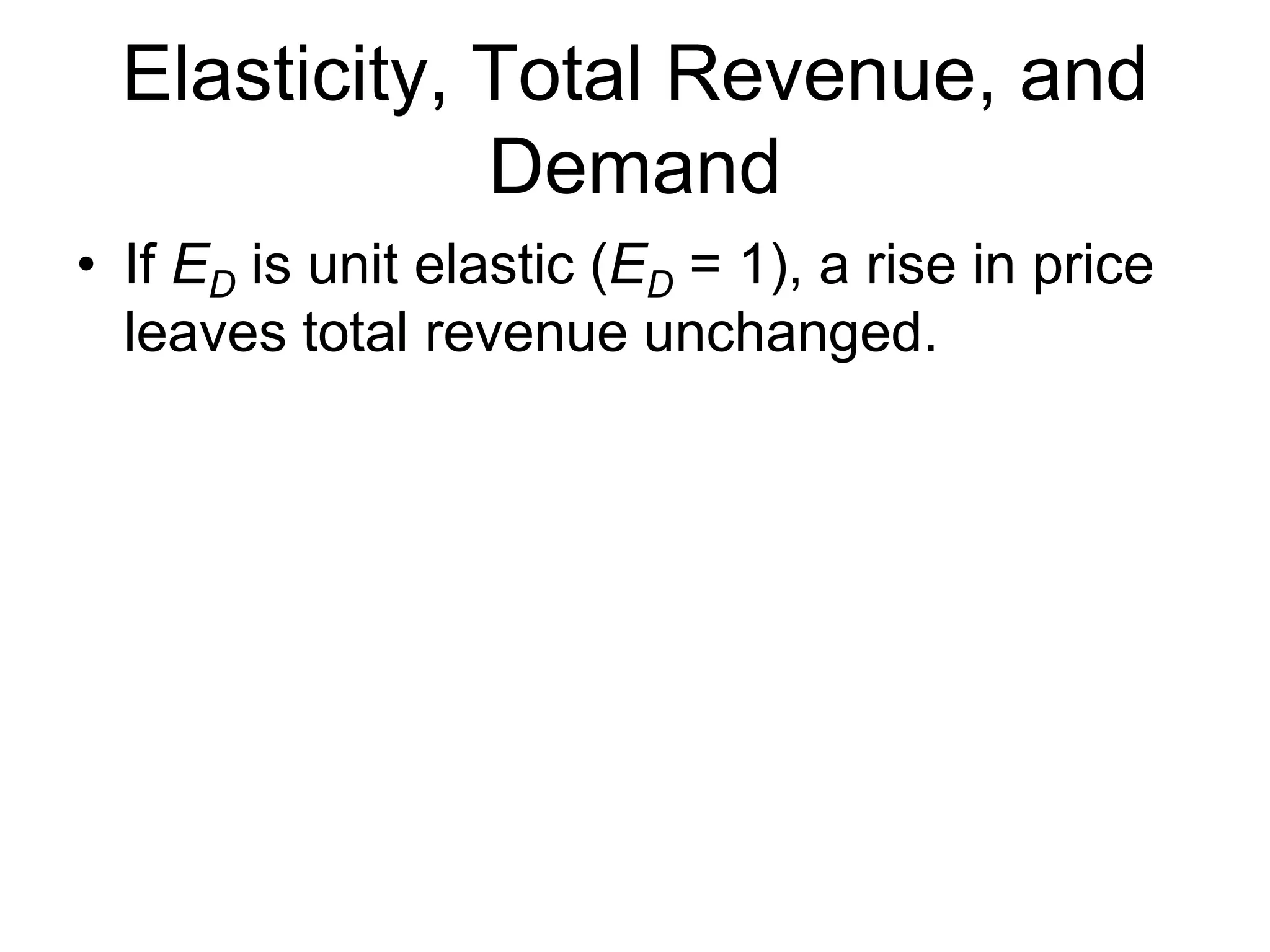 The use of elasticity | PPTX