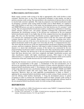 The Use of Genetic Algorithm, Clustering and Feature Selection Techniques in Construction of ...